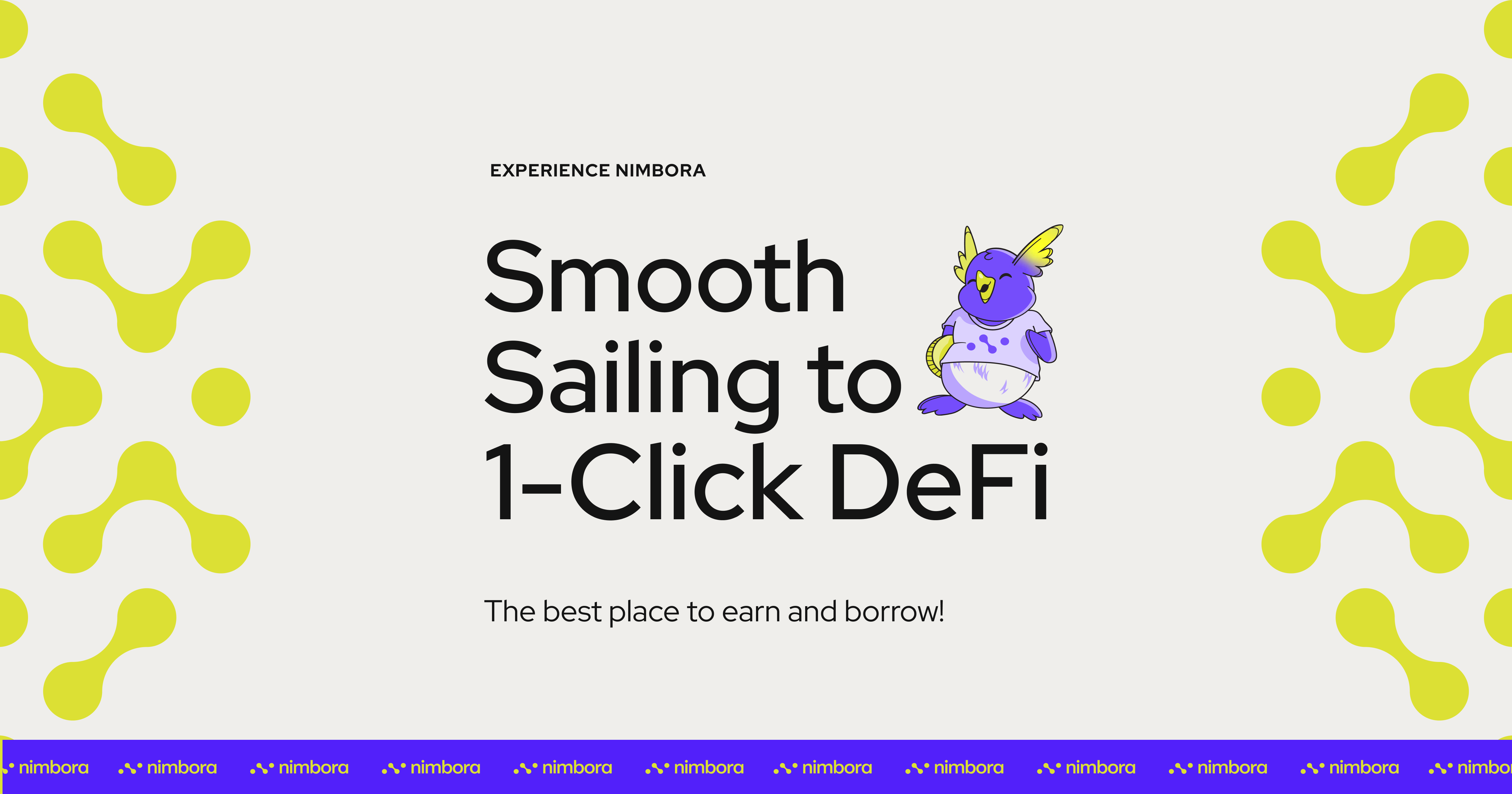 Nimbora: Smooth Sailing to 1-Click DeFi